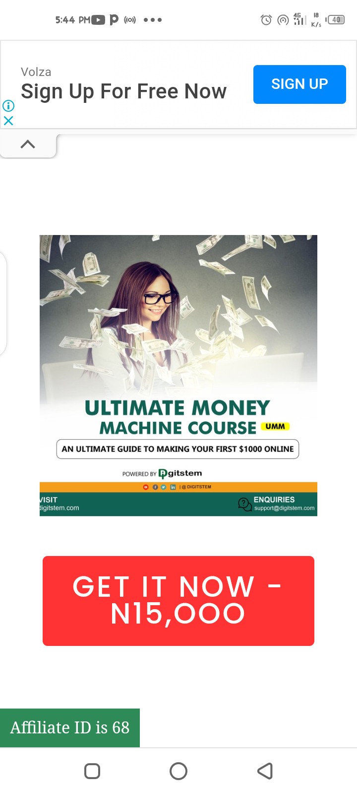 Buy Ultimate money machine course by Akpan sifon luke on Selar