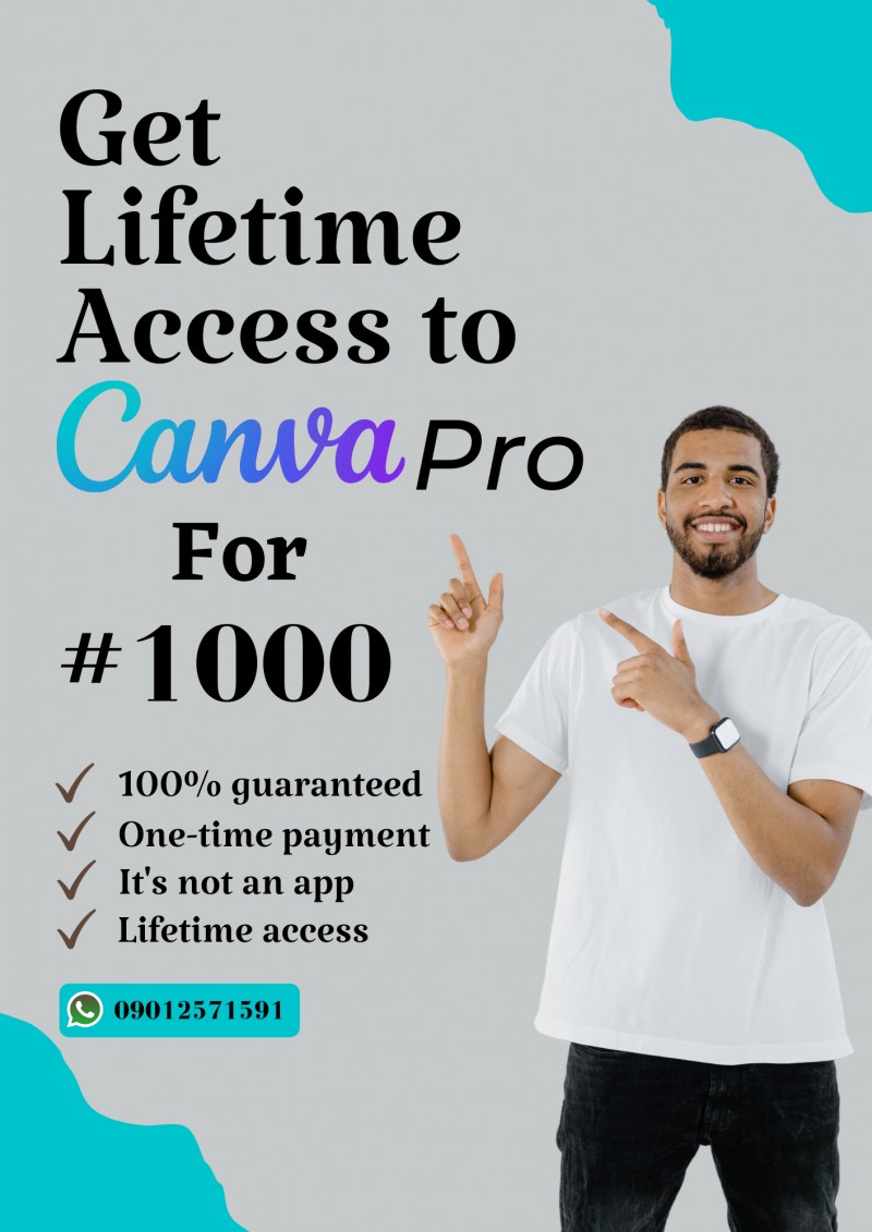 Buy canva pro by Oluwapelumi Faith Adams on Selar
