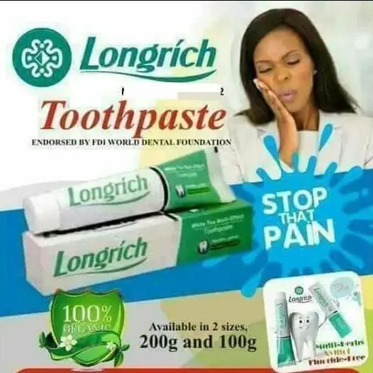 Buy 200g longrich toothpaste by LUX Health on Selar