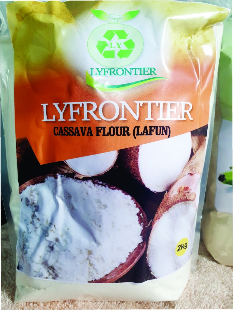 Buy LYFRONTIER CASSAVA FLOUR by Lydia Oyeteju Oyeniyi on Selar