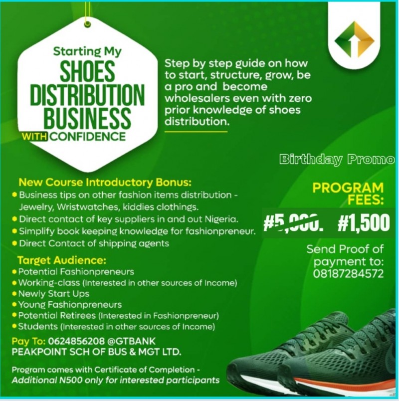 Buy STARTING & GROWING SHOE DISTRIBUTION BUSINESS WITH CONFIDENCE by ...
