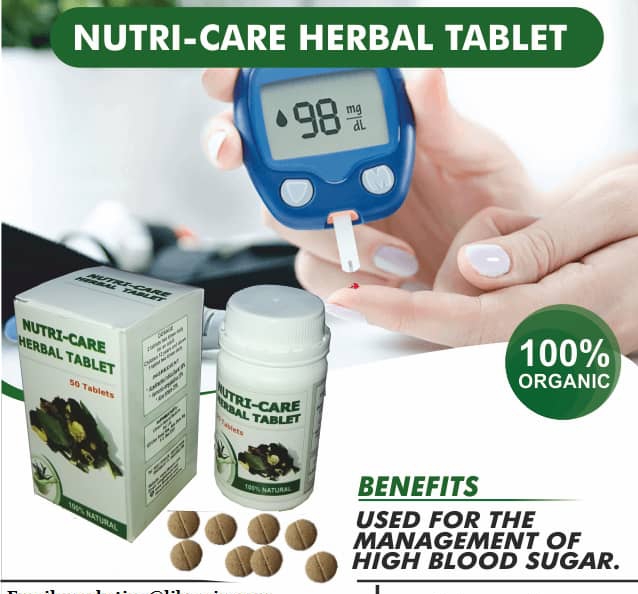 Buy Nutri-Care Herbal Tablet by Nwaribe Martha Ukamaka on Selar