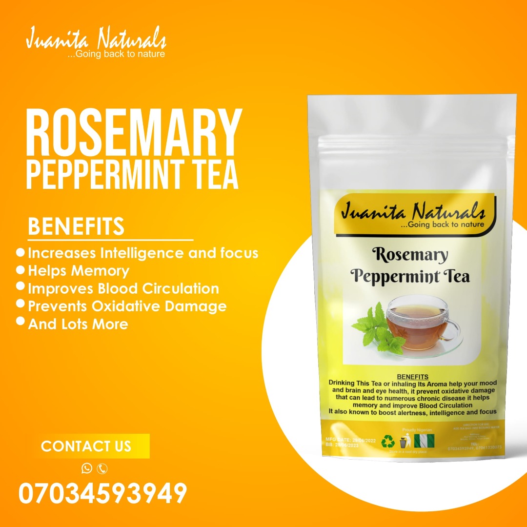Buy Rosemary peppermint tea by maryam testimony akande on Selar