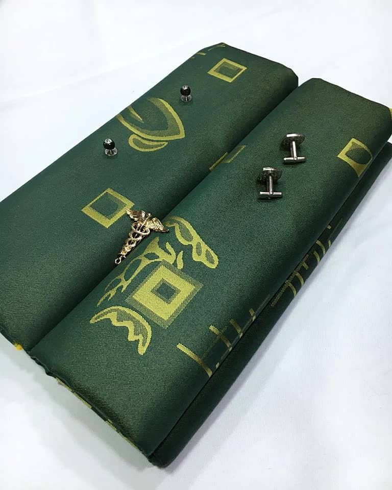 Buy Senator Material Damask Wool by Mayo_Fabrics on Selar