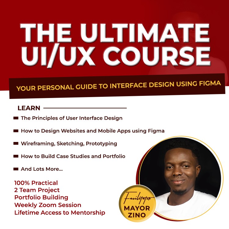 Buy THE ULTIMATE UI/UX COURSE by Mazin Academy on Selar
