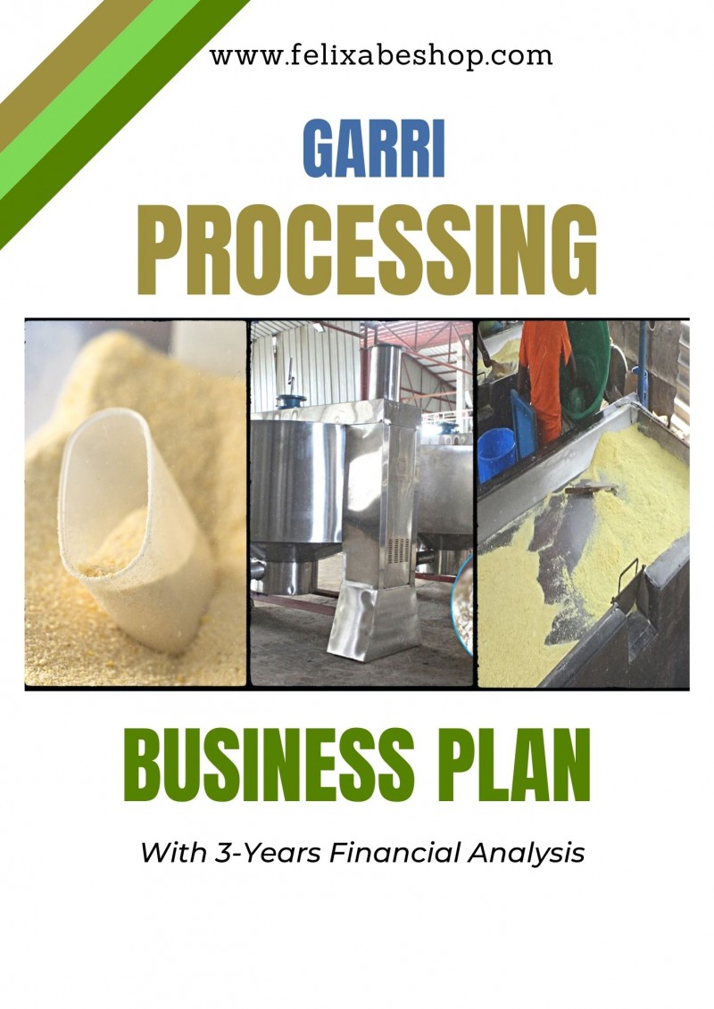 Buy GARRI PROCESSING BUSINESS PLAN by MIA Farms on Selar