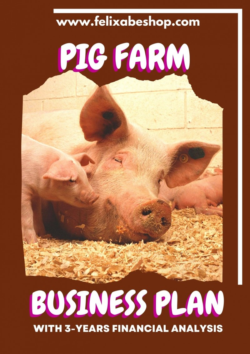 Buy PIG FARM BUSINESS PLAN by MIA Farms on Selar