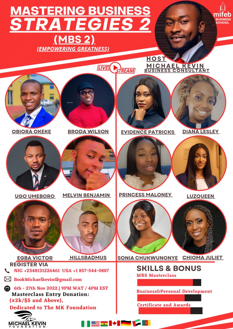 Buy MBS MASTERCLASS by Michael Kevin Ifebuche on Selar