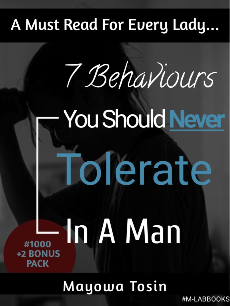 Buy 7 Behaviours You Should Never Tolerate In A Man + 2 BONUS PACK ON ...