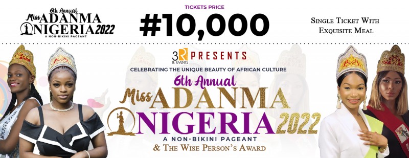 Buy Single VIP Ticket by Miss Adanma Pageant Nigeria on Selar