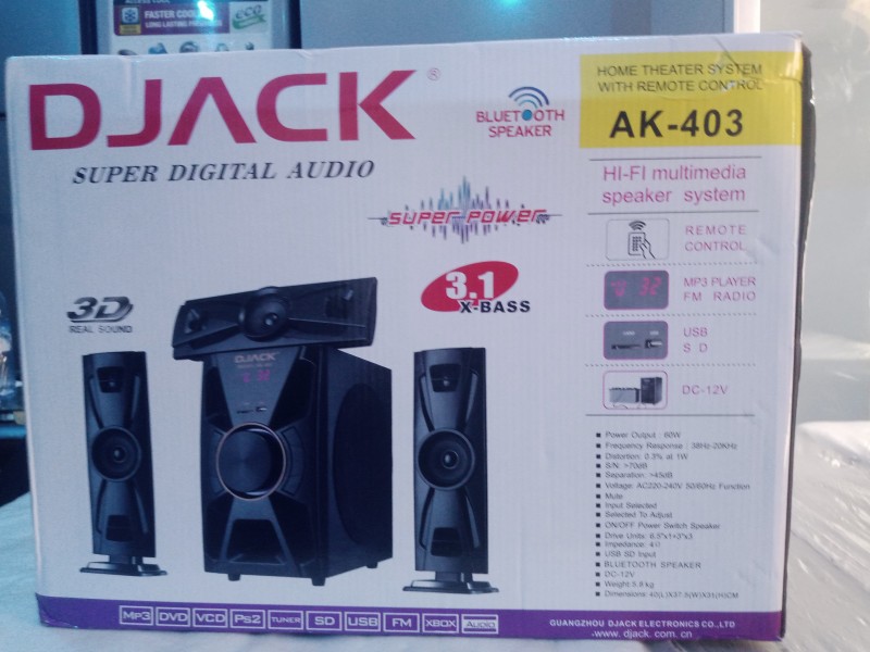 Buy Dj Jack home theater by Morimba Mosesonuoha on Selar