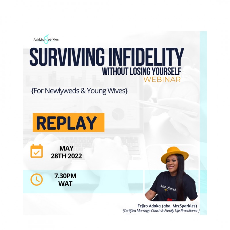 Buy Surviving Infidelity Without Losing Your Marriage. (Replay) by Ask MrzSparkles Academy on Selar