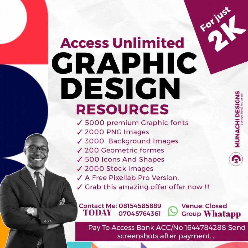 Buy Ultimate graphic Design Resources by Francis favour munachi on Selar