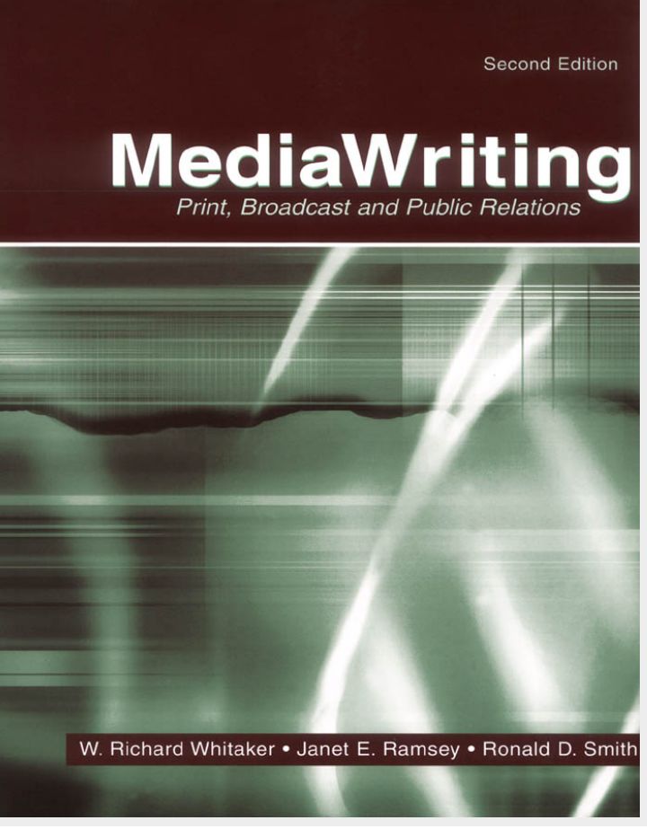 Buy MEDIA WRITING : Print, Broadcast and Public Relations by MYEBOOKSNG ...