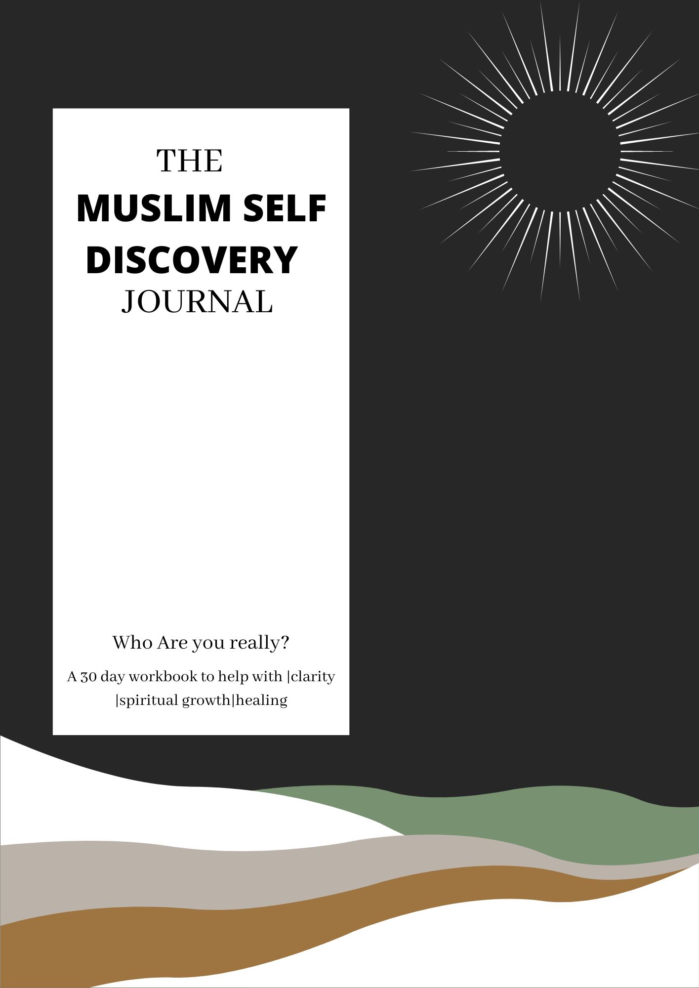 Buy The Muslim self discovery journal by Mykitabijournal on Selar