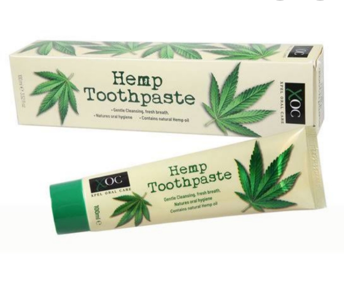 Buy Xoc Hemp Toothpaste 100ml + Hemp Mouthwash 500ml by Xpel ...