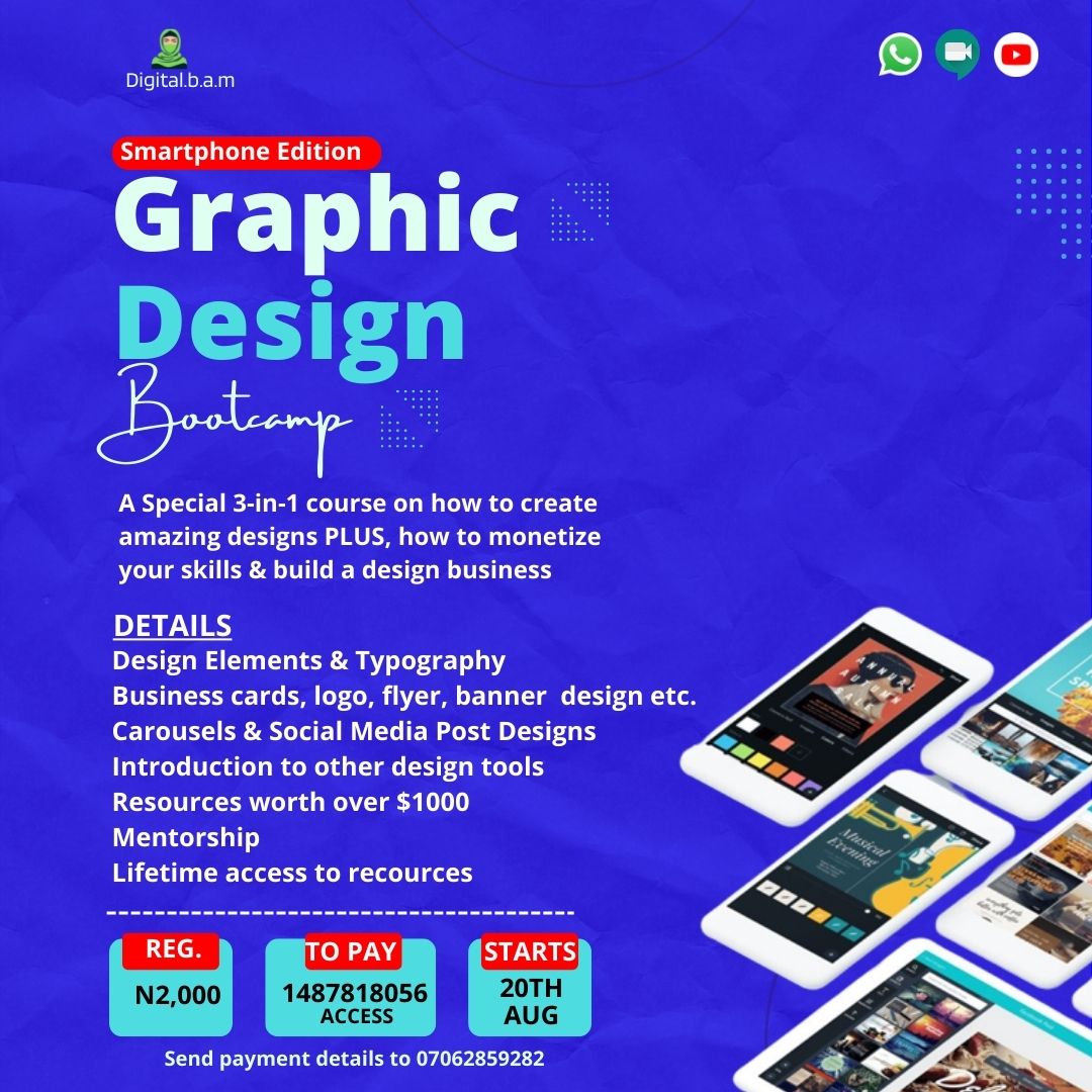 Buy Graphic Design Bootcamp by SULAIMON NAPHYSA on Selar