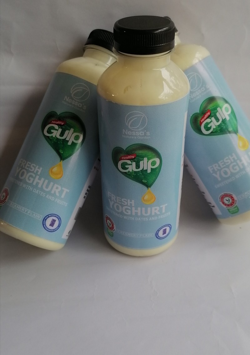 Buy Healthy Gulp Fresh Yoghurt - (Creamery Plain) Sweetened with Dates ...