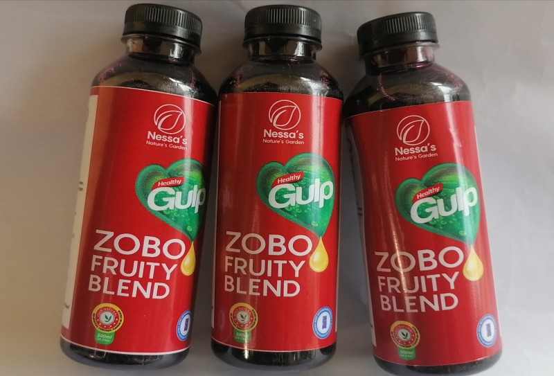 Buy Healthy Gulp Zobo Fruity Blend (A pack of 550ml X12) by Vanessa ...