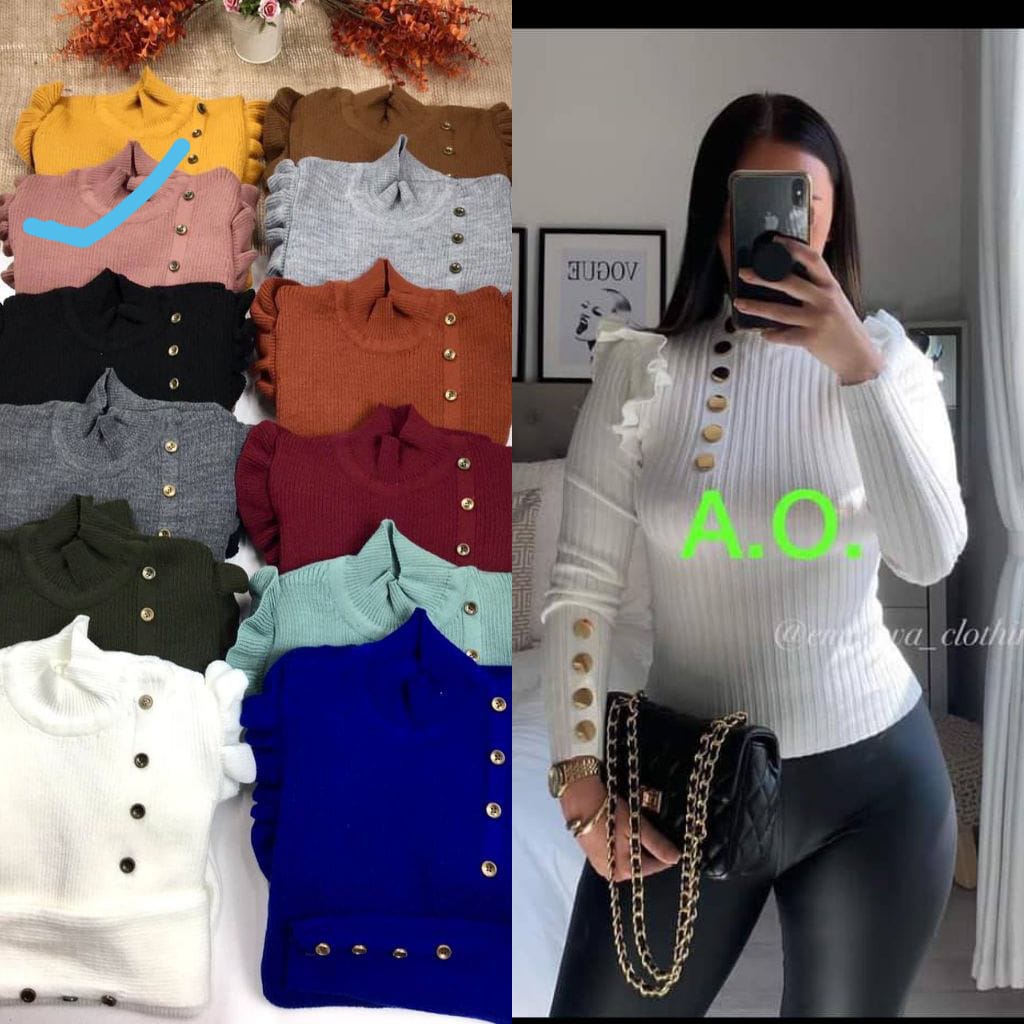 Buy Female turkey blouse by Yems Classy Wears on Selar