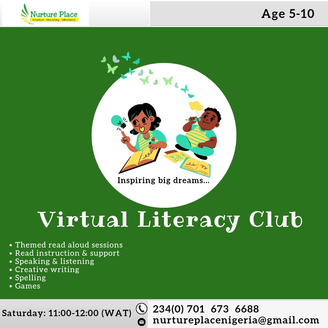 Buy Children's Virtual Literacy Club by Nurture Place on Selar