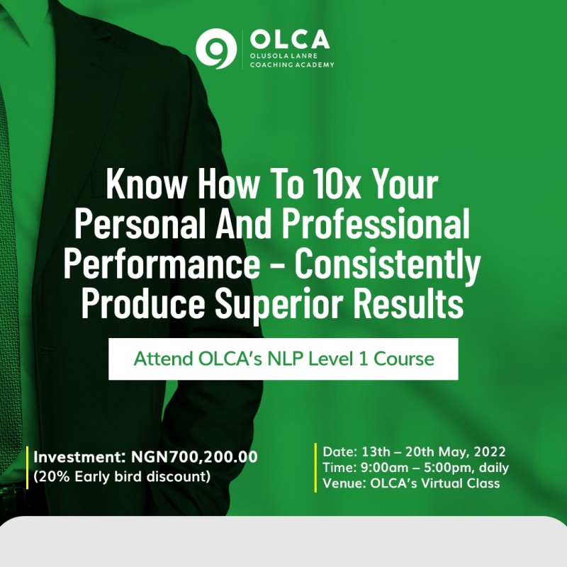 Buy NEUROLINGUISTIC PROGRAMING LEVEL 1 copy by OLCA on Selar.co