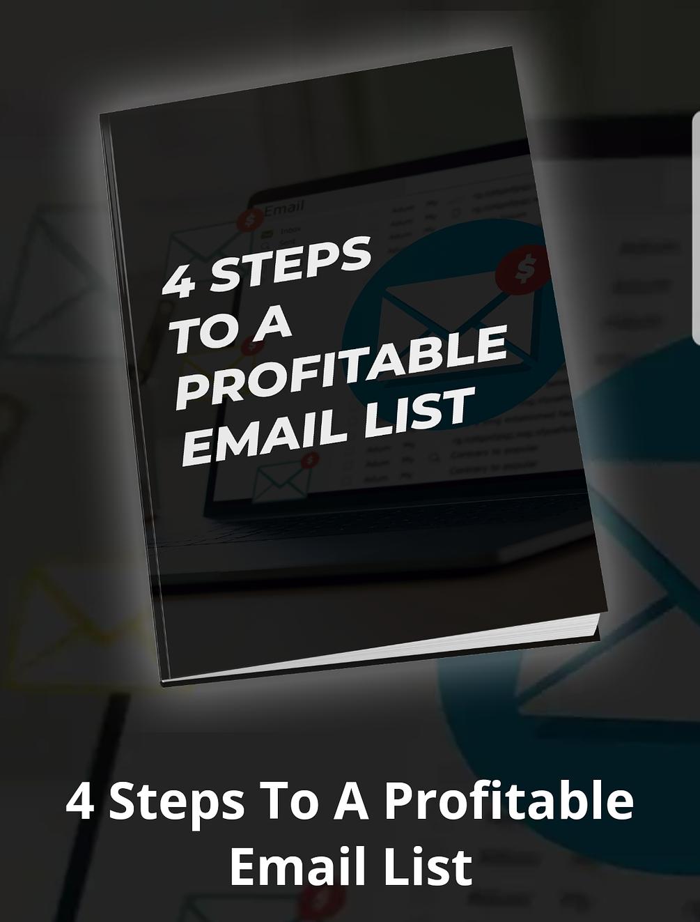 Buy 4 Important steps to building a quality email list by German Gideon on Selar