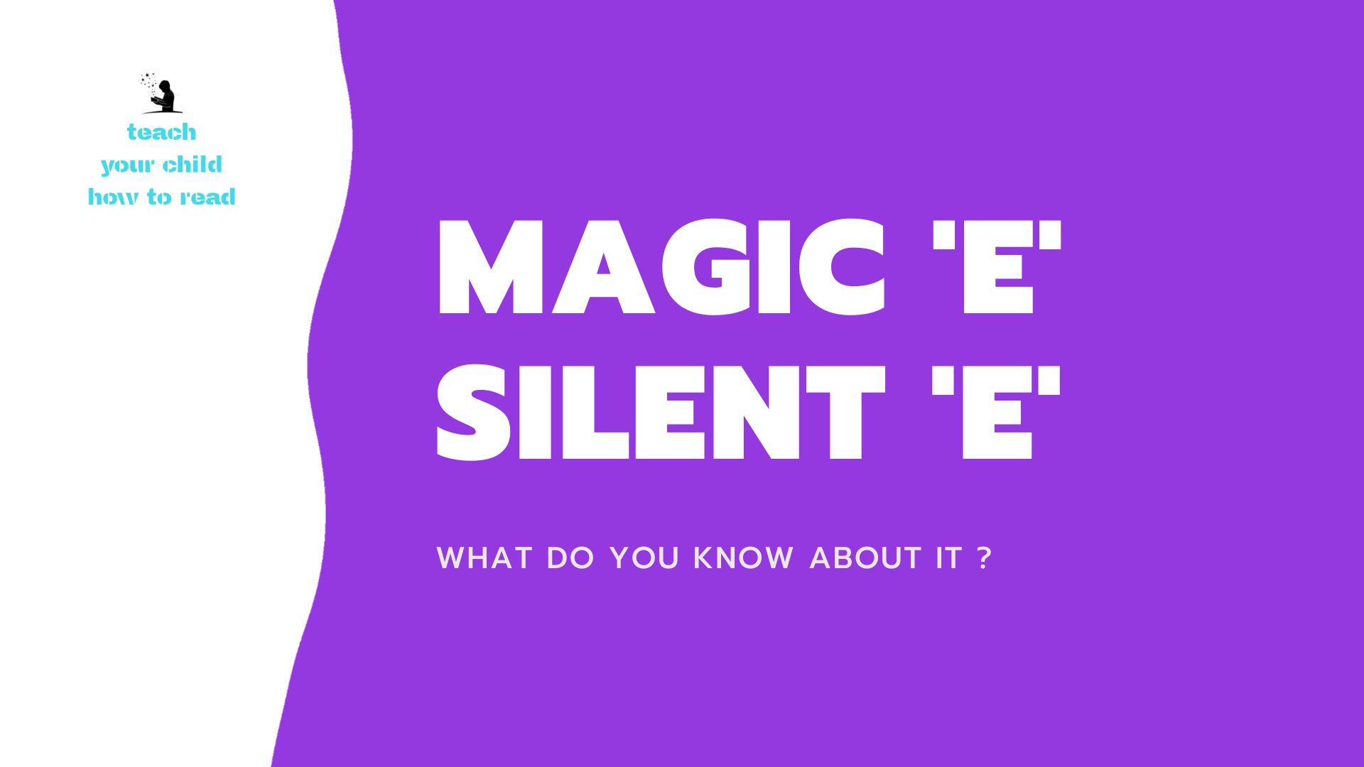 Buy ALL ABOUT THE MAGIC/SILENT E by Oge Ogbaragu on Selar