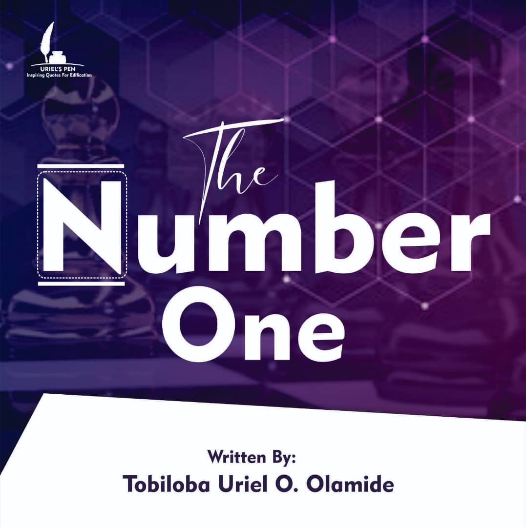 Buy The Number One by Tobiloba Uriel O. Olamide on Selar