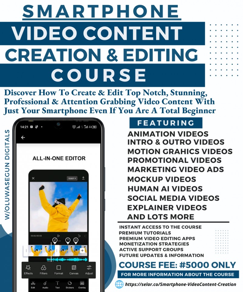 Buy Smartphone Video Creation & Editing Course by Olukemi Ipadeola ...