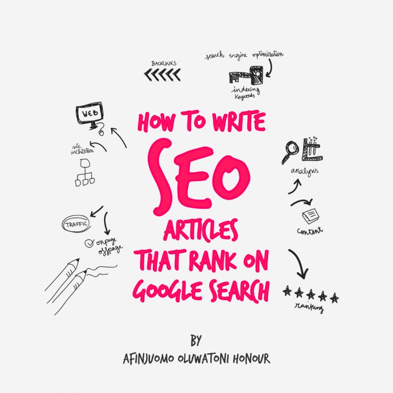 Buy HOW TO WRITE SEO ARTICLES THAT RANKS ON GOOGLE by Oluwatoni Honour ...