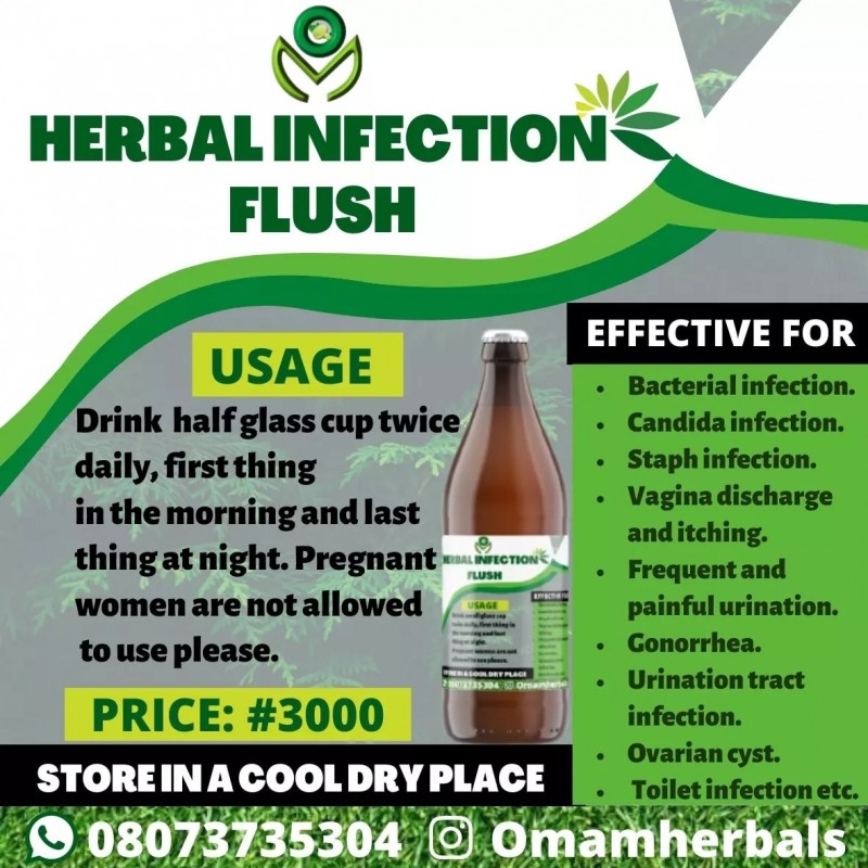 Buy Herbal infection flush by Omam.herbals on Selar