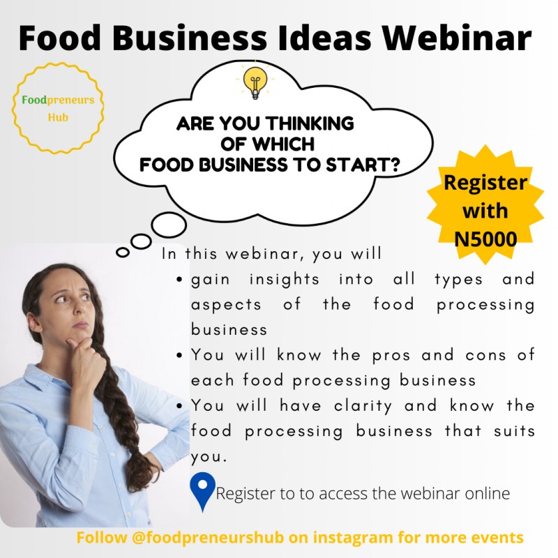 Buy Food Business Ideas by Foodpreneurs Hub on Selar