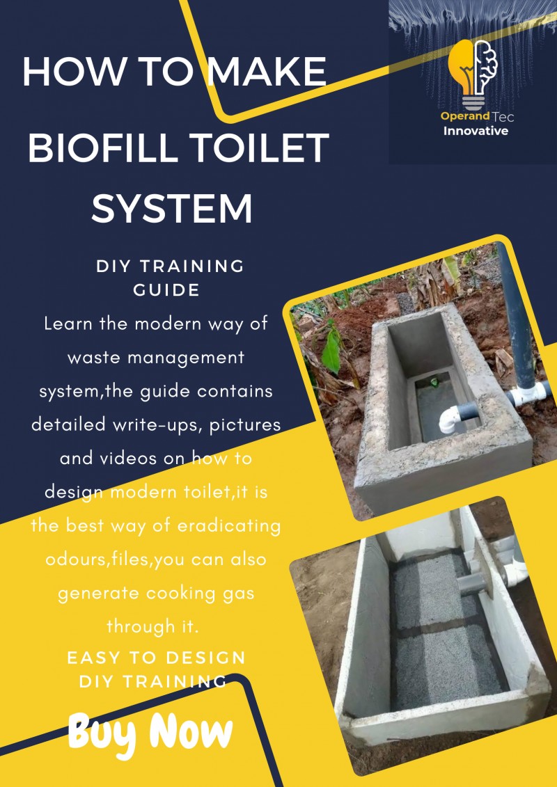 Buy Diy training on modern toilet (biofill bio-digester toilet system ...