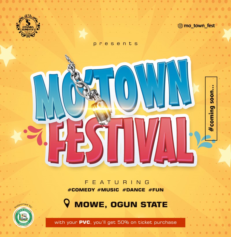 Buy Mo'Town Festival by Ejioye Oluwaferanmi Temitope on Selar