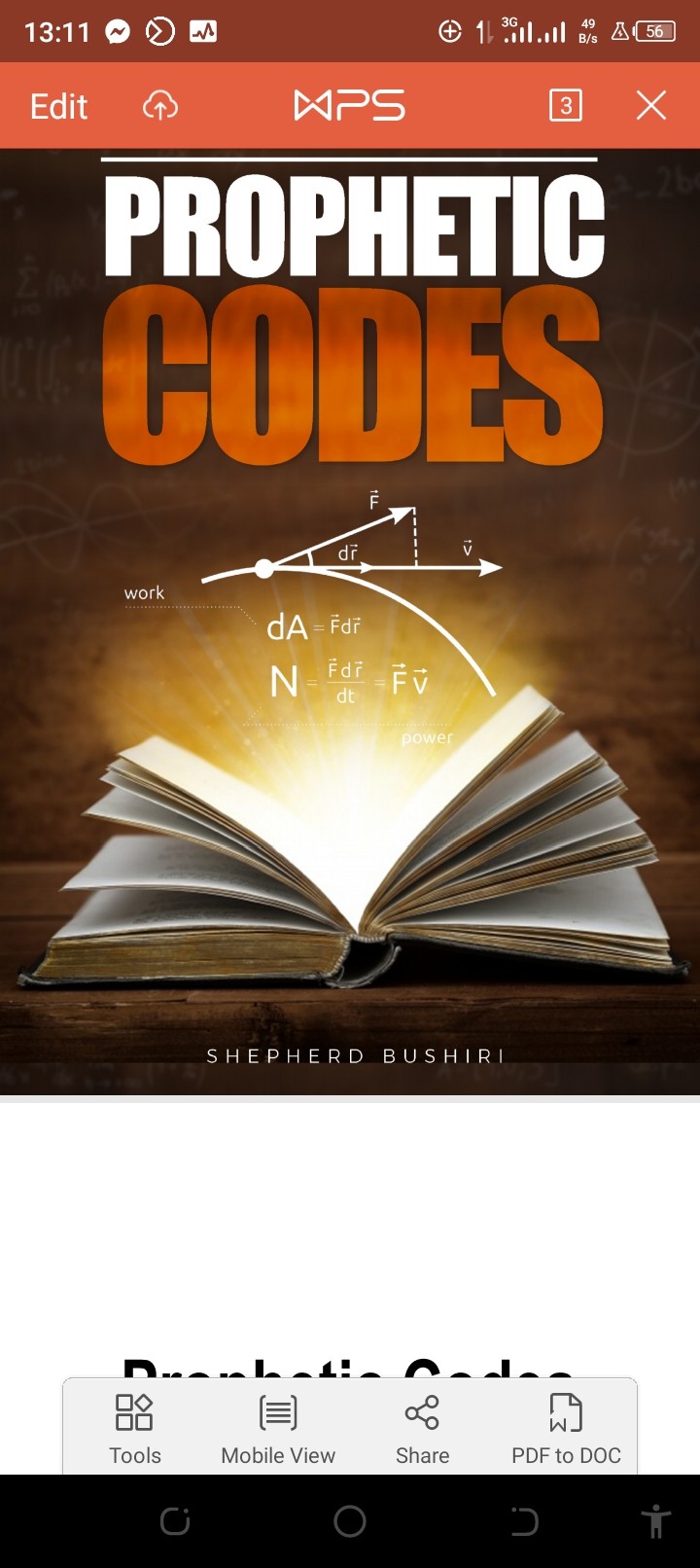 Buy PROPHETIC codes by Owen mwila on Selar