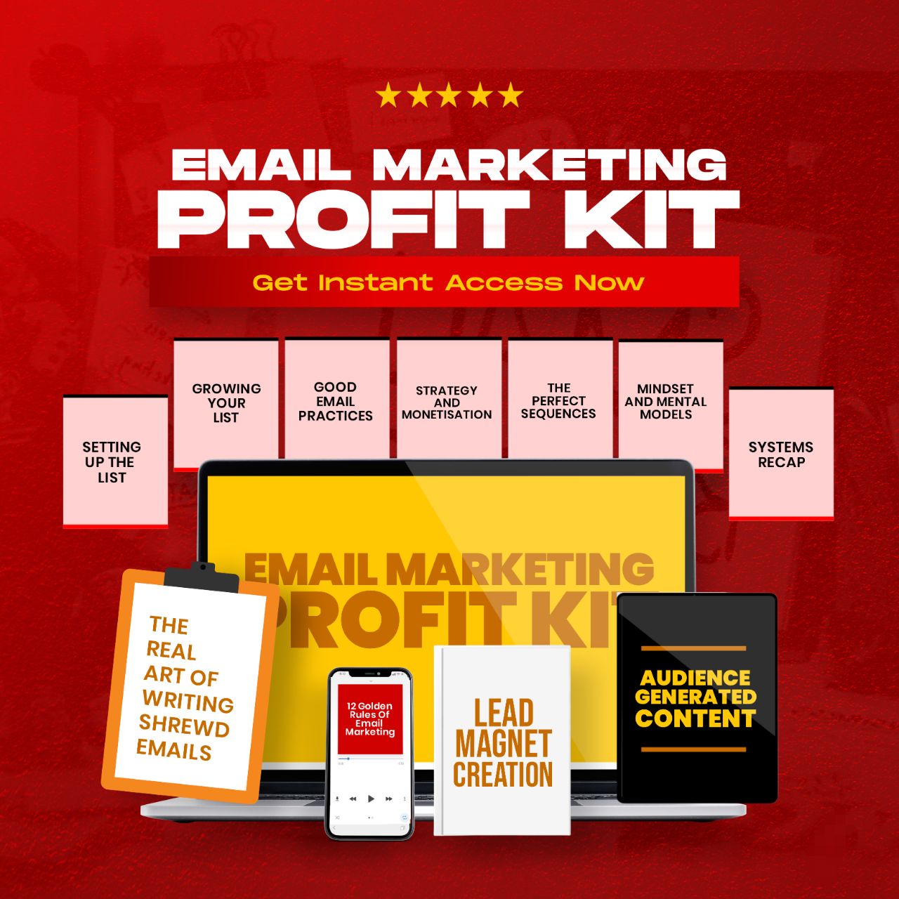 Buy The Email Marketing Profits Kit by Chianu Solomon on Selar