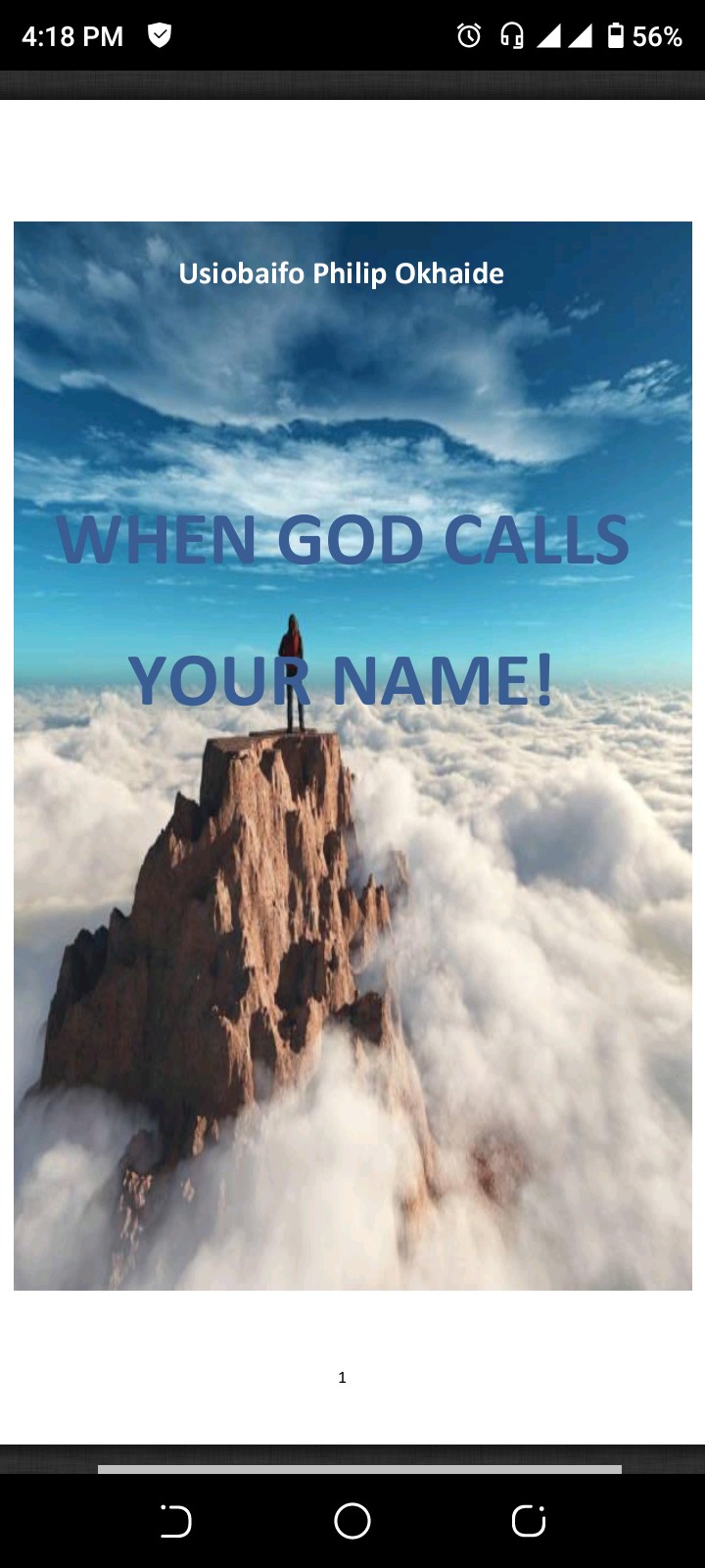 Buy When God Calls Your Name! by Usiobaifo Philip Okhaide on Selar