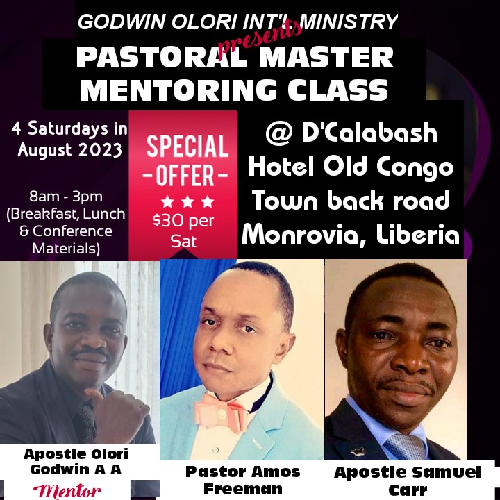 Buy PASTORAL MASTER MENTORING CLASS by Godwin Adheoghene Asioni Olori on Selar