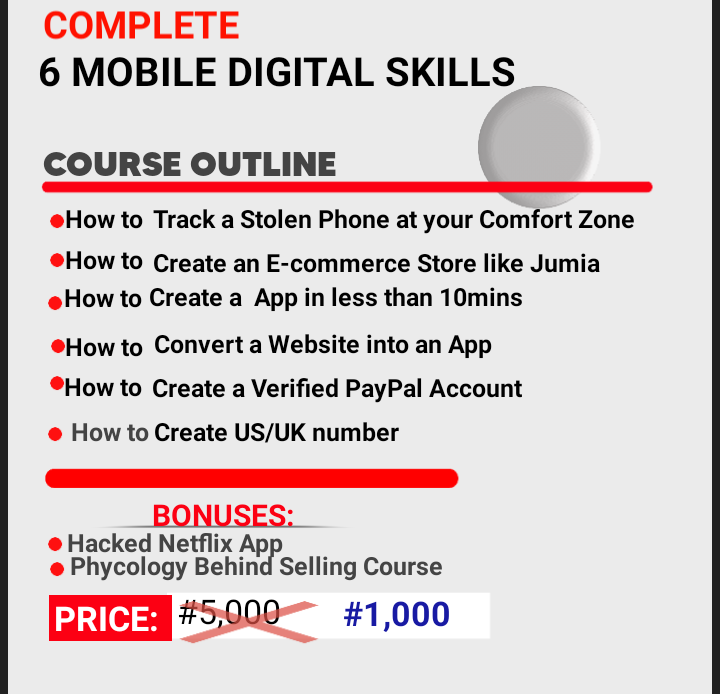 Buy 7-Figure Digital Income course by Gbadero Paul on Selar.co