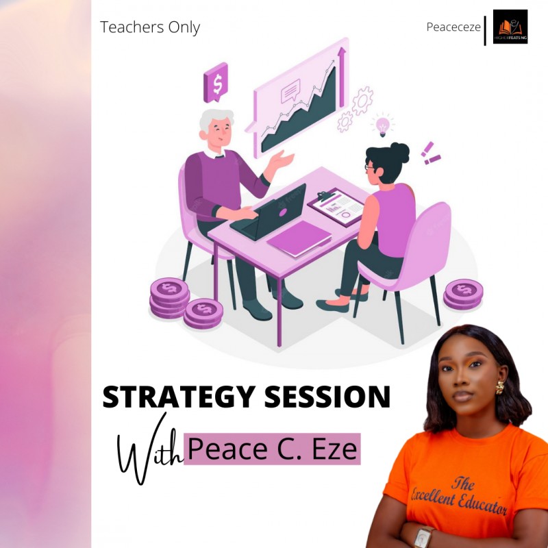 Buy Strategy Session by Peace C. Eze on Selar
