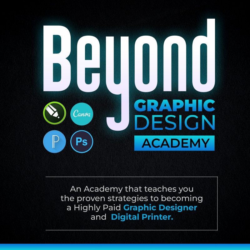 Subscribe Beyond Graphic Design Academy by Peter Nnamchukwu on Selar