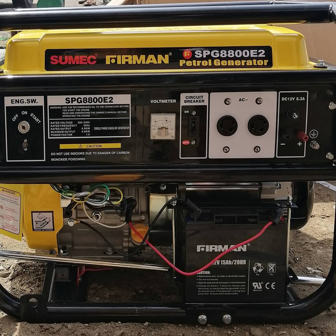 Buy Sumec Firman SPG 8800 Generators by Chinedu Fortune on Selar