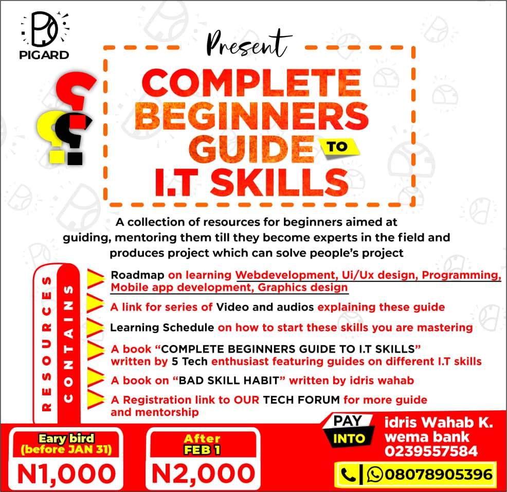 Buy Complete Beginner's guide to IT Skills by PiGard Technology by ...