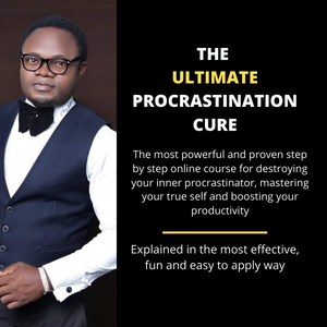 Buy The Ultimate Procrastination Cure by Cletus Joseph on Selar