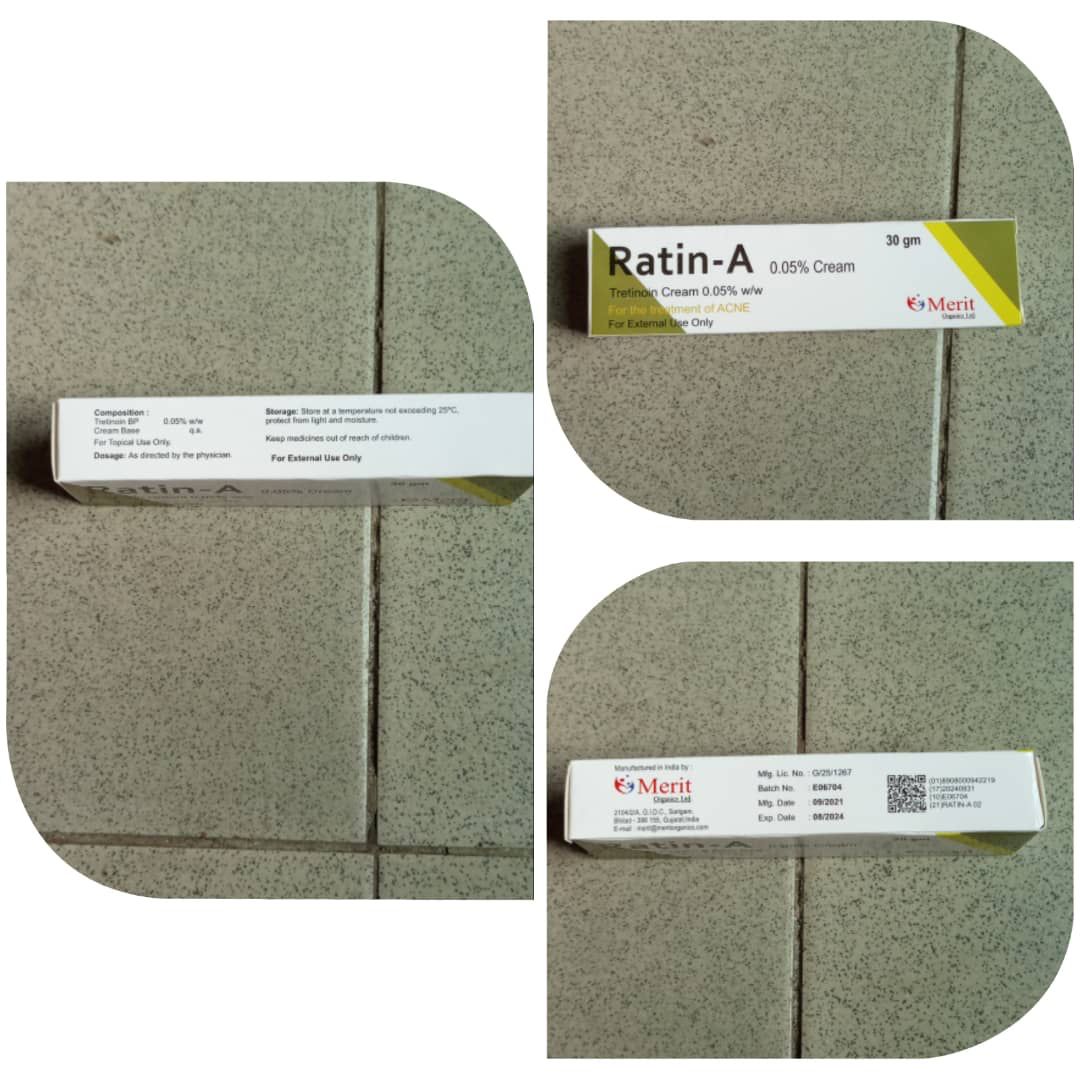 Buy Retin-A Cream (Tretinoin 0.05%) for Acne - 30g by Ezeh Prince ...