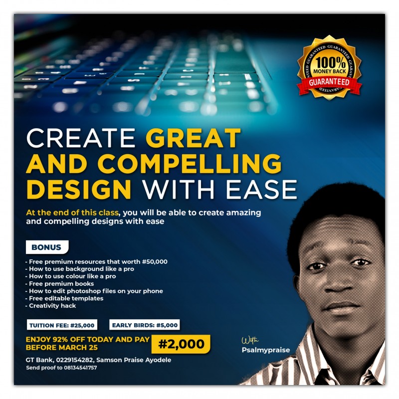 Buy Create Great and Compelling Design with Ease by Samson Praise ...