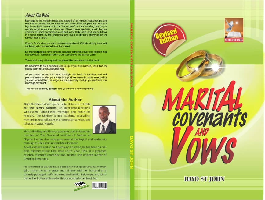 Buy MARITAL COVENANTS and VOWS by Ebenezer Adedayo St. John on Selar
