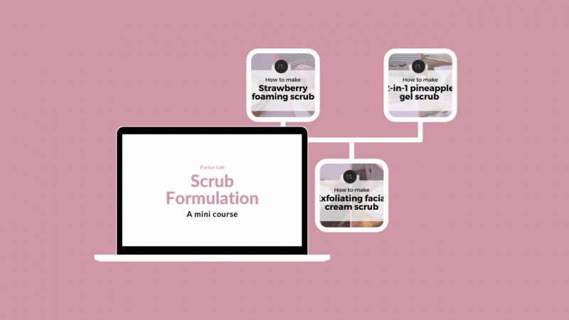Buy Scrub Formulation: A Mini Course by Purlux Lab on Selar