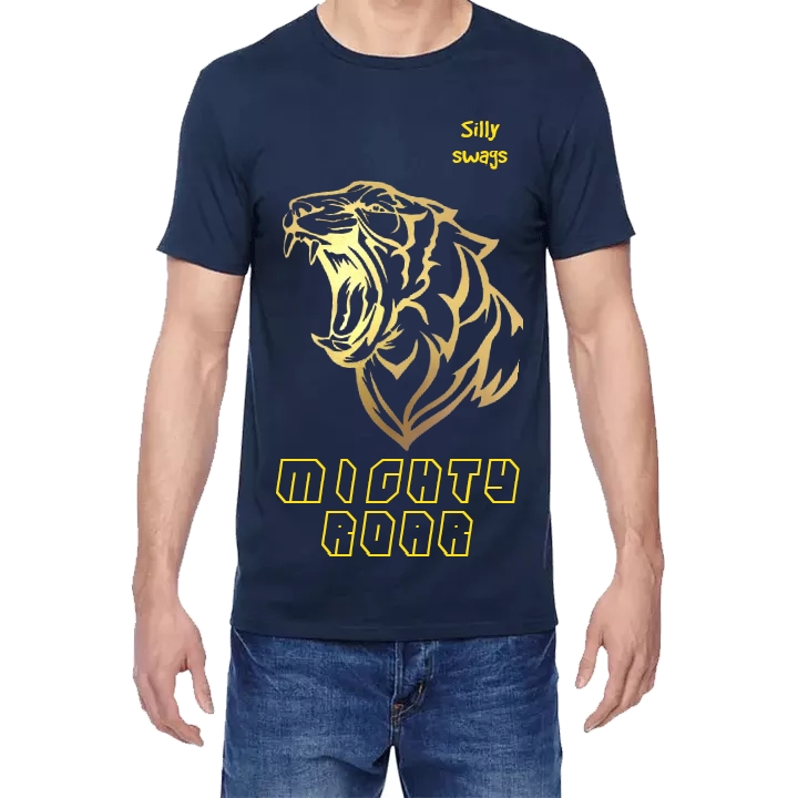 Buy Silly Swags Mighty Roar TShirts by Quantum on Selar